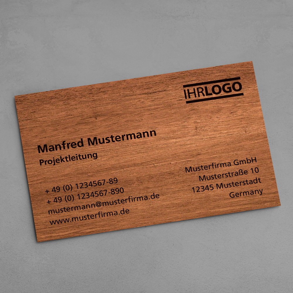 Visitenkarten im Corporate Design - PrintPlanet Business Solution